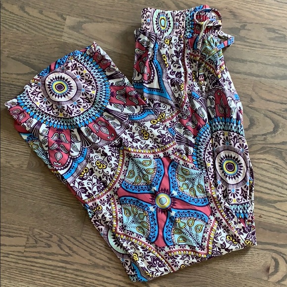 BeBop | Pants & Jumpsuits | Nwt Bebop Boho Style Wide Leg Pants | Poshmark